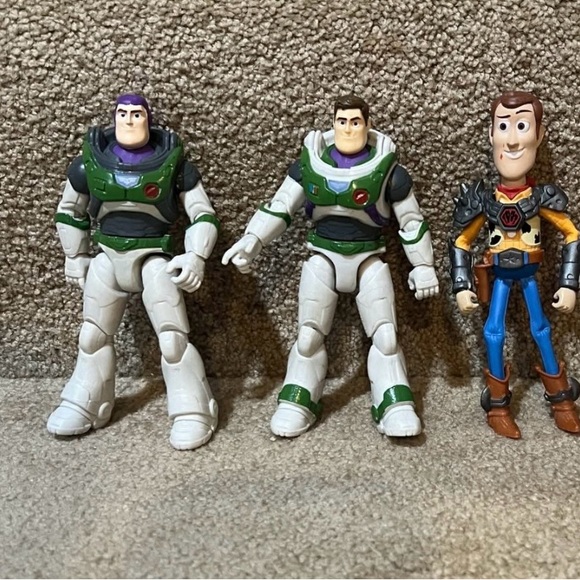 Disney | Toys | Woody Armor Buzz Mattel Disney Toy Story Action Figure ...